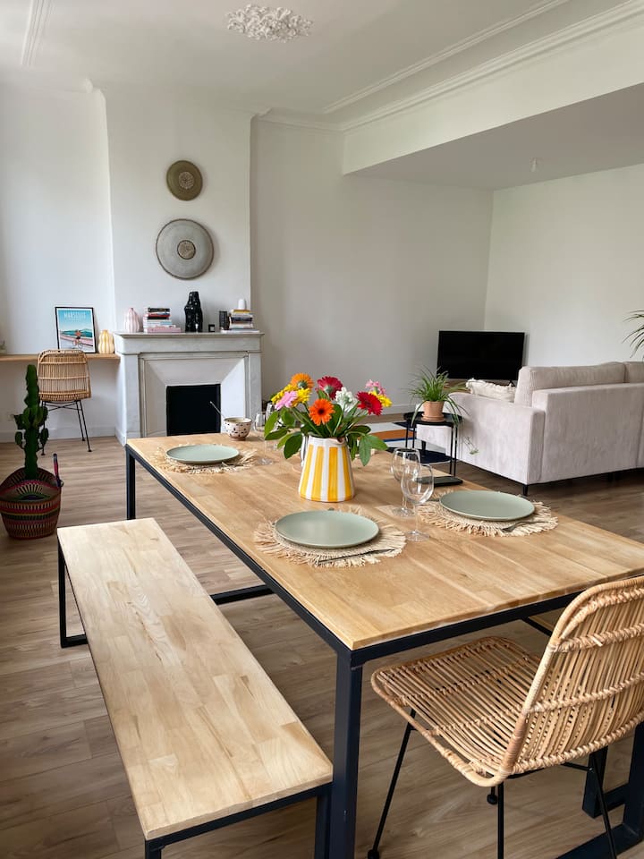 Superbe Appartement Charme De L'ancien Et Moderne - Marseille