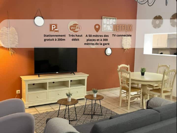 L'évasion Arrageoise - Centre Ville - 58m²- 4 Pers - Arras