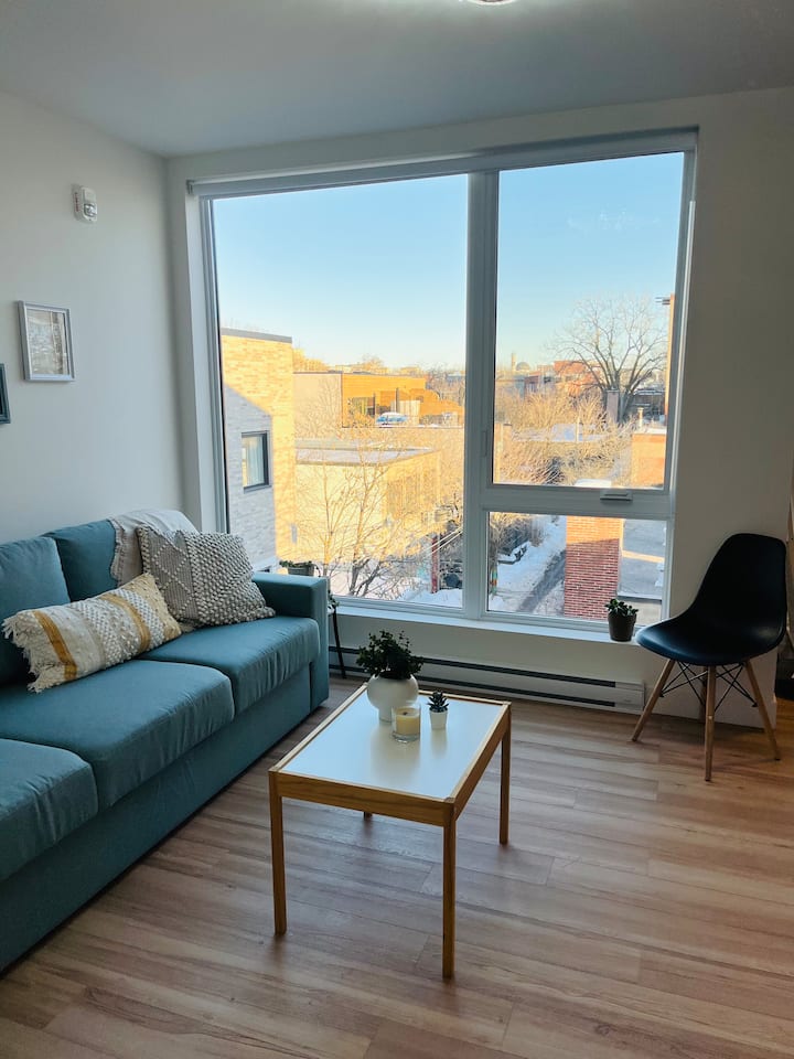 New 1 Bedroom 3.5 Apt In Mile-ex (Top 3rd Floor) - Montréal, QC
