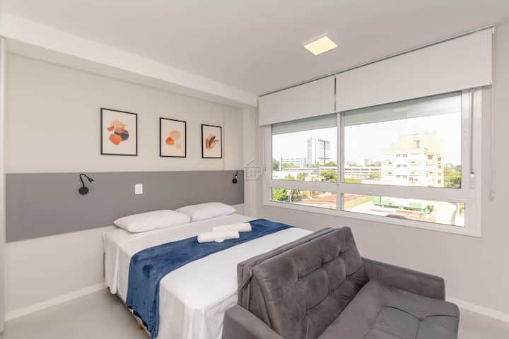 Modern Studio | Tecnopuc + São Lucas Hospital - Porto Alegre