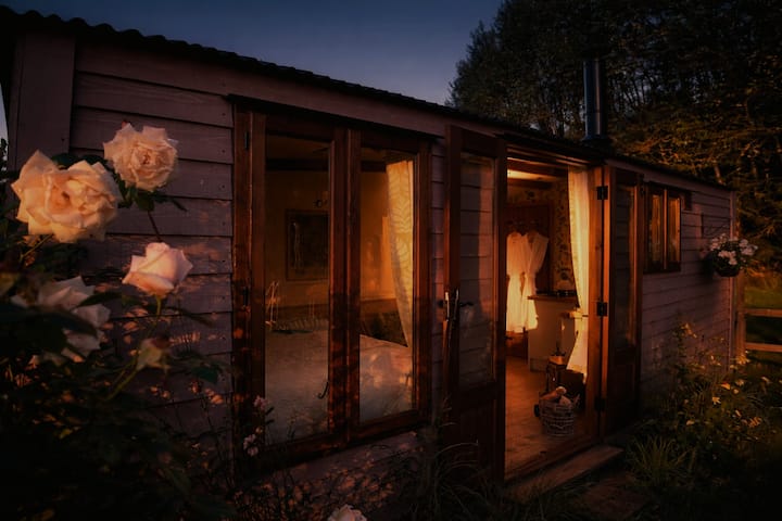 Hot Tub & Alpacas -Luxury Shepherd's Hut - Nr York - Yorkshire