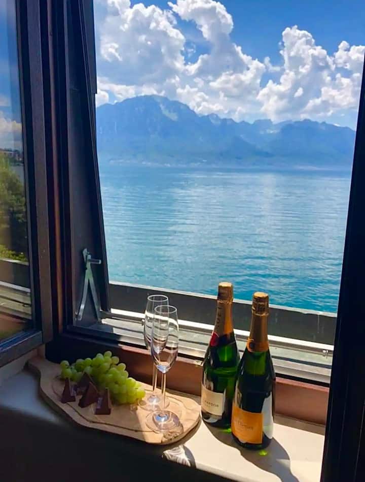 Waterfront | Lake View | Parking | City Center - Montreux