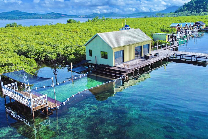 The Barnhaus.  Dive Intothe Sea Right From The Bed - 