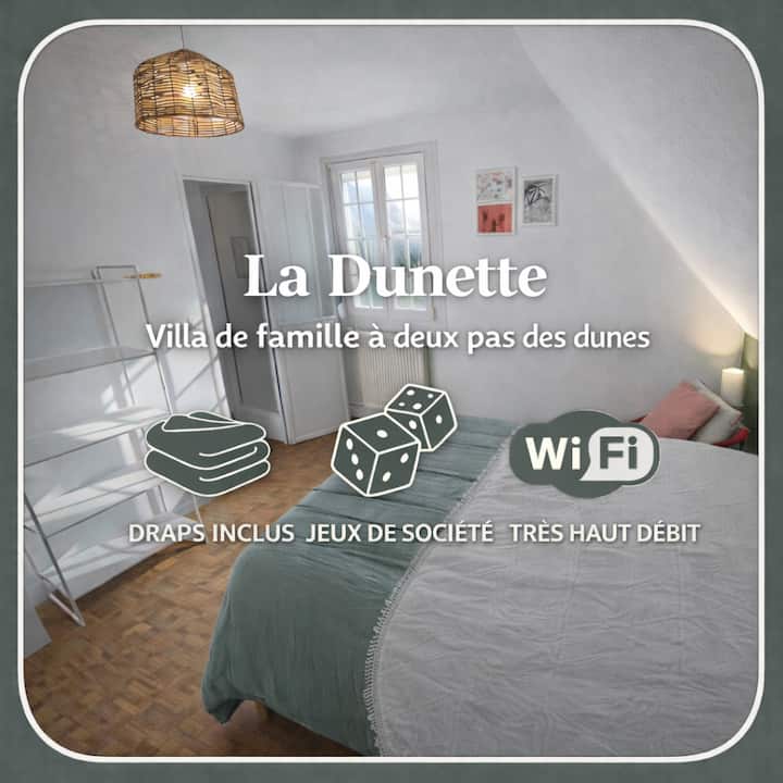 Draps Inclus, Villa Vue Dunes, 2 Pas Du Centre - Stella Plage