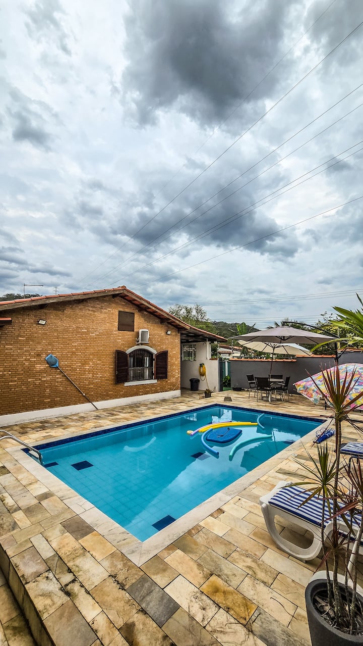 Casa Com Piscina  Caraguatatuba Cocanha - Caraguatatuba