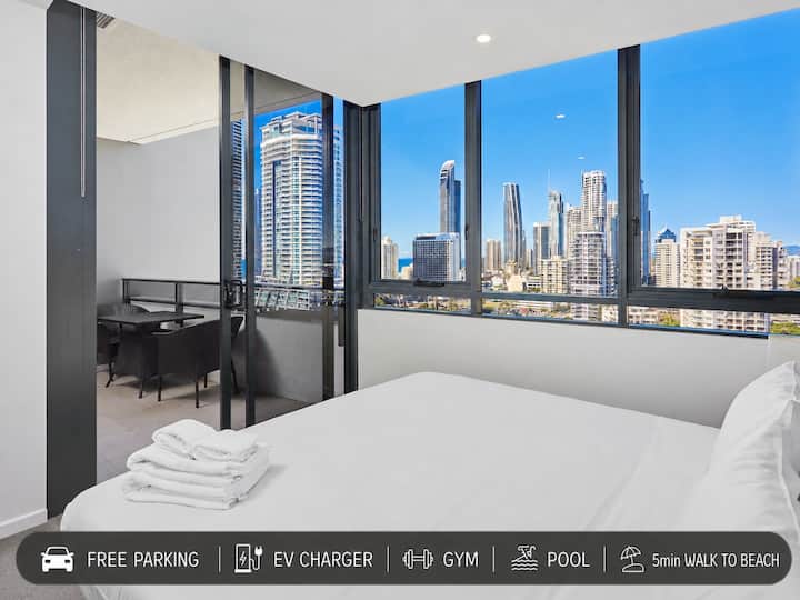 Comfort 1bedroom Apartment In Central Surfers - Gold Coast