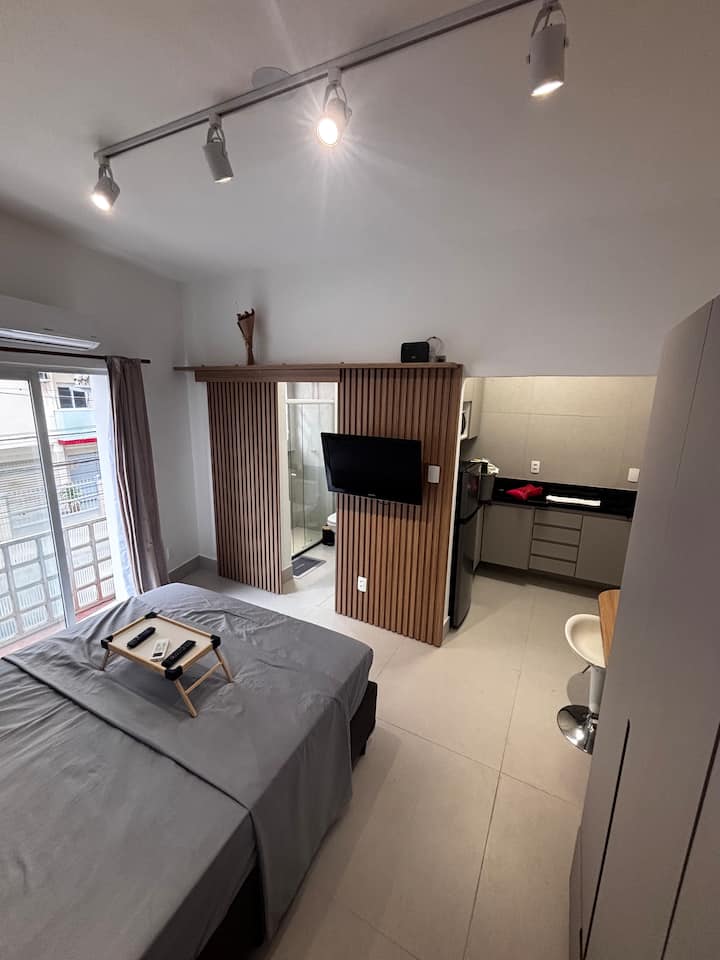 Kit Na Praia Do Gonzaga- Imovel Em Santos Canal 2 - Santos, Brasil