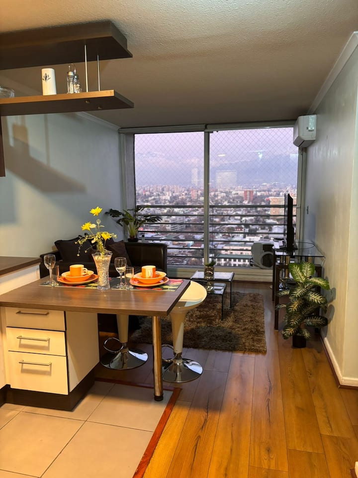 En Altura A Pasos De Providencia. - Santiago