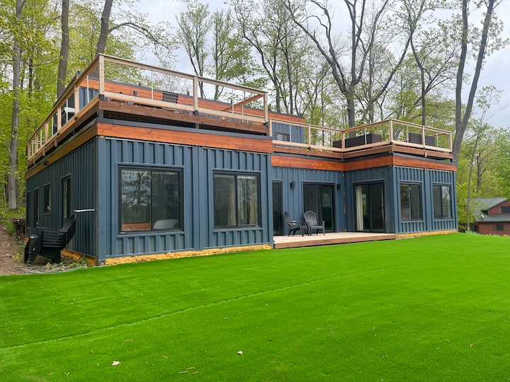 Container Home On Long Lake - Wisconsin