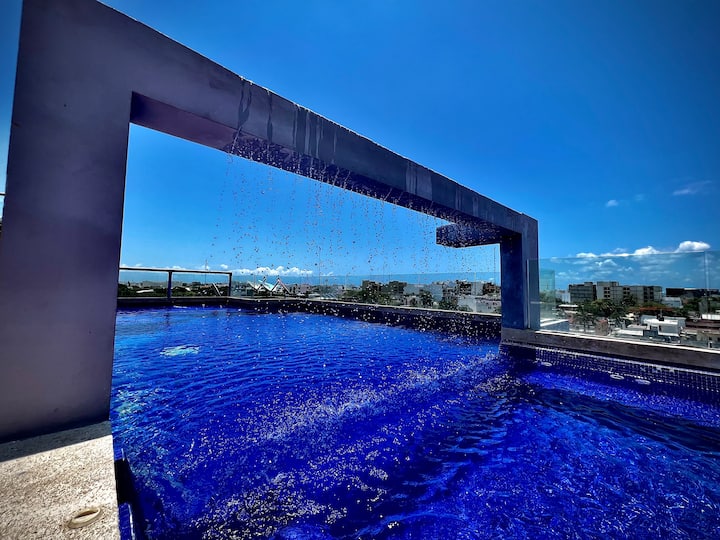 Centrocama King149wifi, Piscinatvcentro Cocina - Playa del Carmen