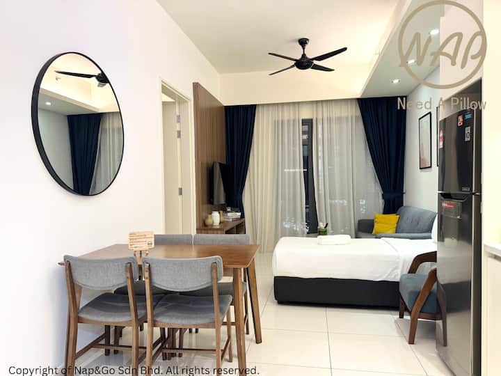 *[Gia] Tribeca Cozy 2br Family Suite With 3 Beds - Malaysia