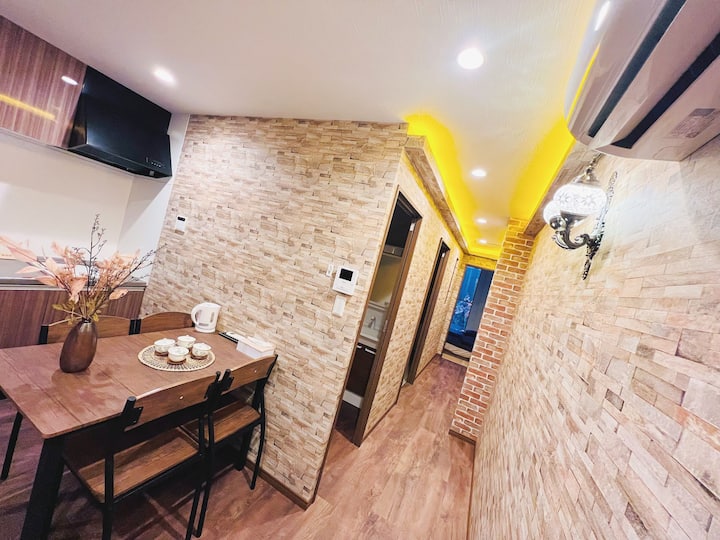 宜居-超大房/大阪中心/中央区/心斋桥/难波/梅田/环球影城/关西/京都/奈良/神户/地铁站200米 - Osaka