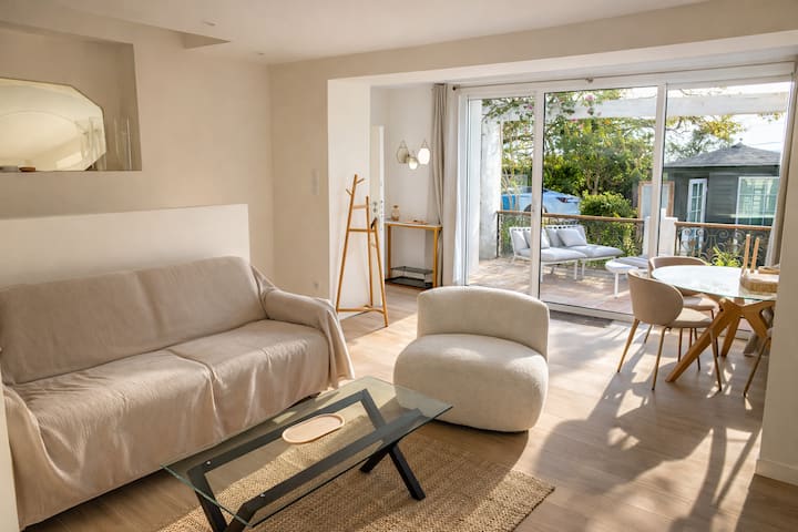 55m2 Charmante Maison Mitoyenne, Jardin, Parking - Théoule-sur-Mer