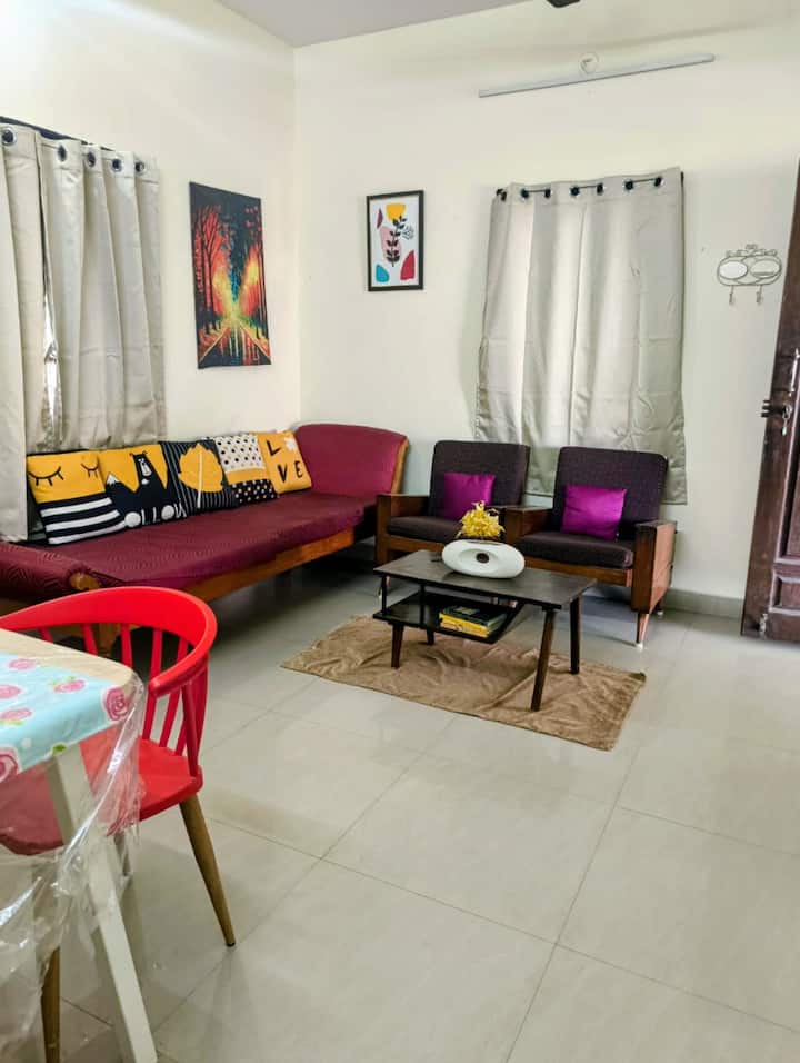Spacious 1bhk Private Neemstay|pallikaranai|shell - Chennai