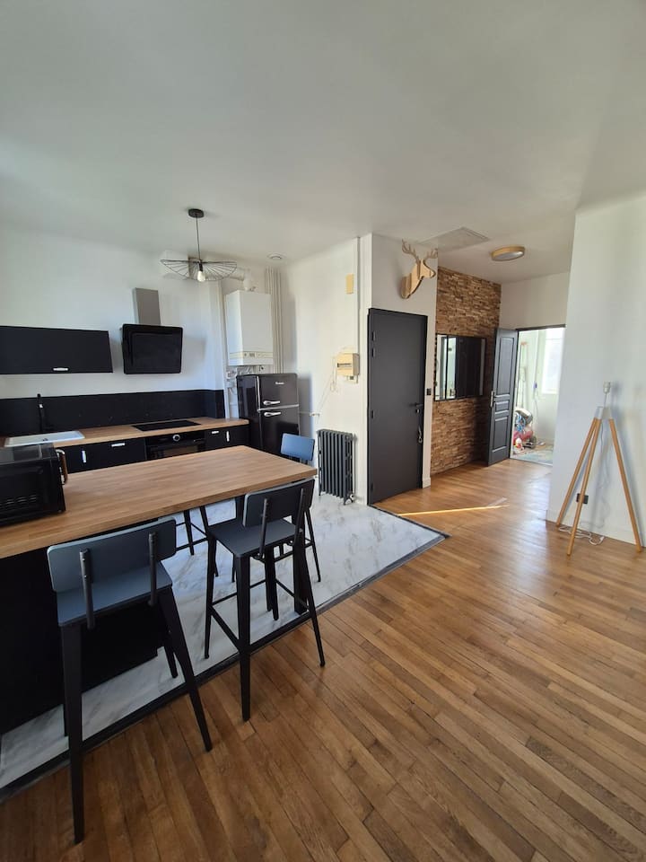Appartement Rénové, 2 Chambres, 2 Min Du Tramway - Tours