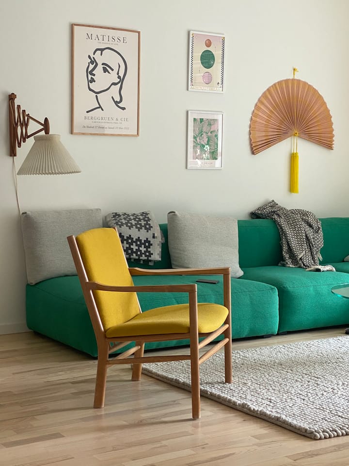 Skøn Lys Og Stor Lejlighed Med Stor Privat Terasse - Copenhague