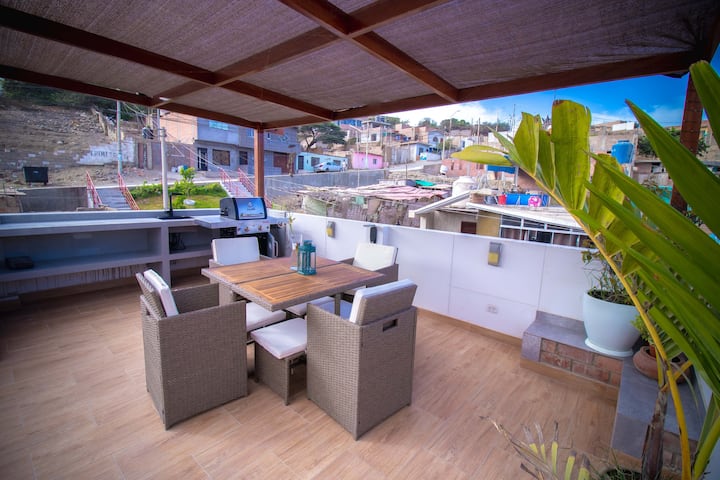 "Modern House With Terrace! Near The Beaches!" - Barranca
