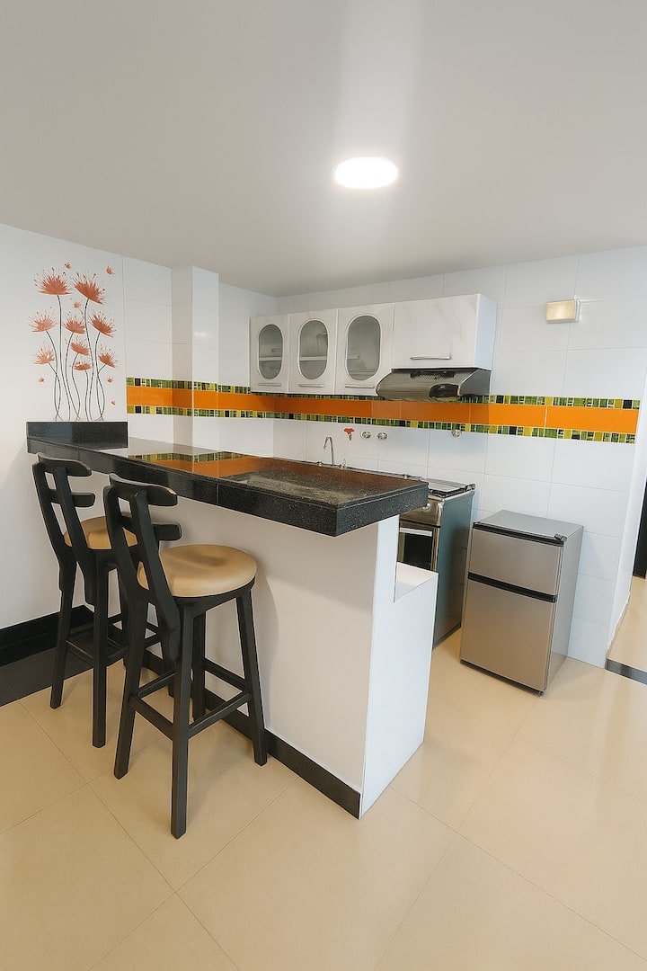 Apto 2 Hb Con Cocina Equipada Y Aire, Barranquilla - Barranquilla