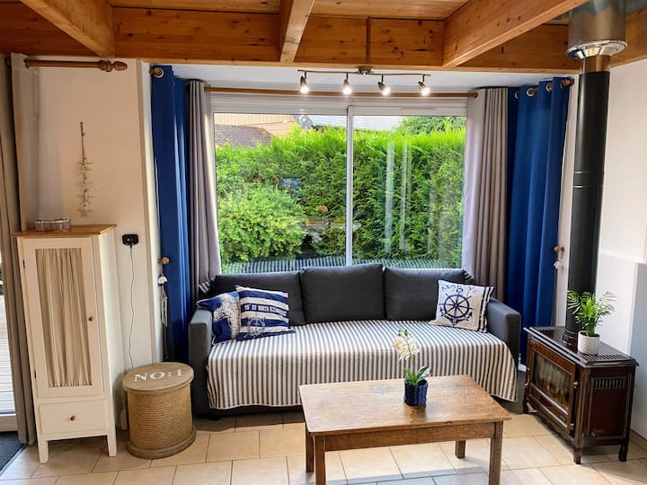 Maison De Plain-pied (4 Pers), Jardin Et Piscine - Cabourg