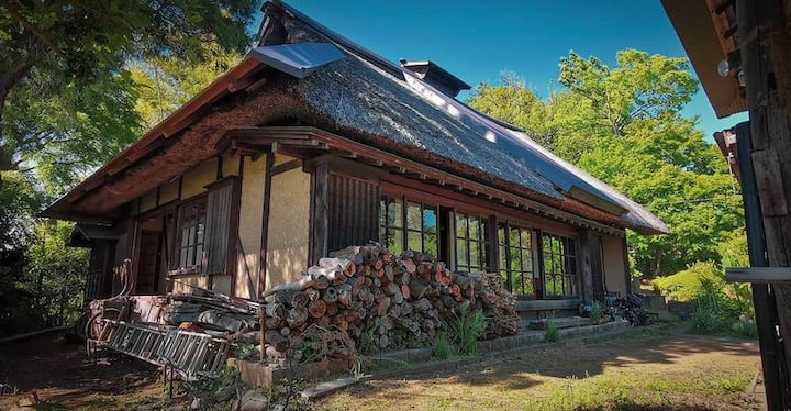 Authentic Japan: 150y Thatch Kominka Near Shinjuku - 町田市