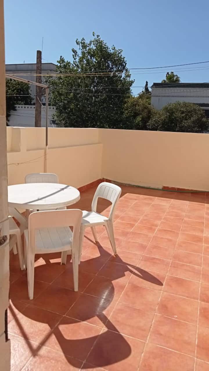 Maison Proche Centre-ville Pour Famille. Wifi - 탠지어