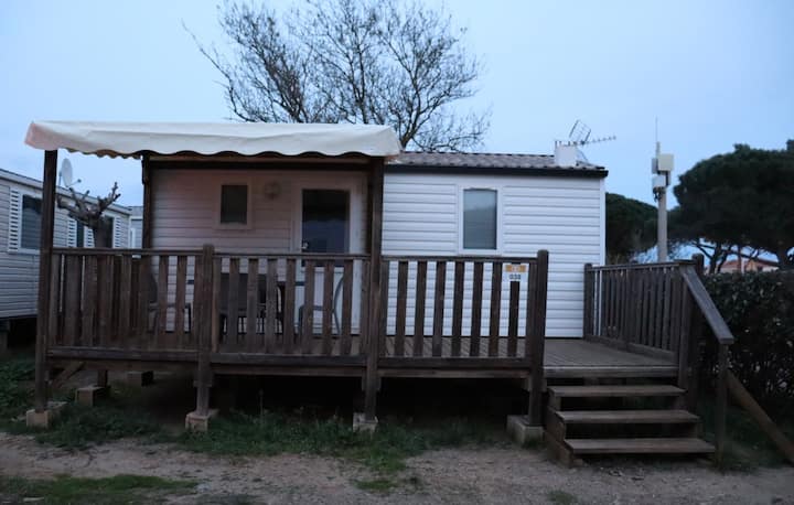 Mobilhome Cosy Avec Clim Pour Détente En Famille - Port-la-Nouvelle