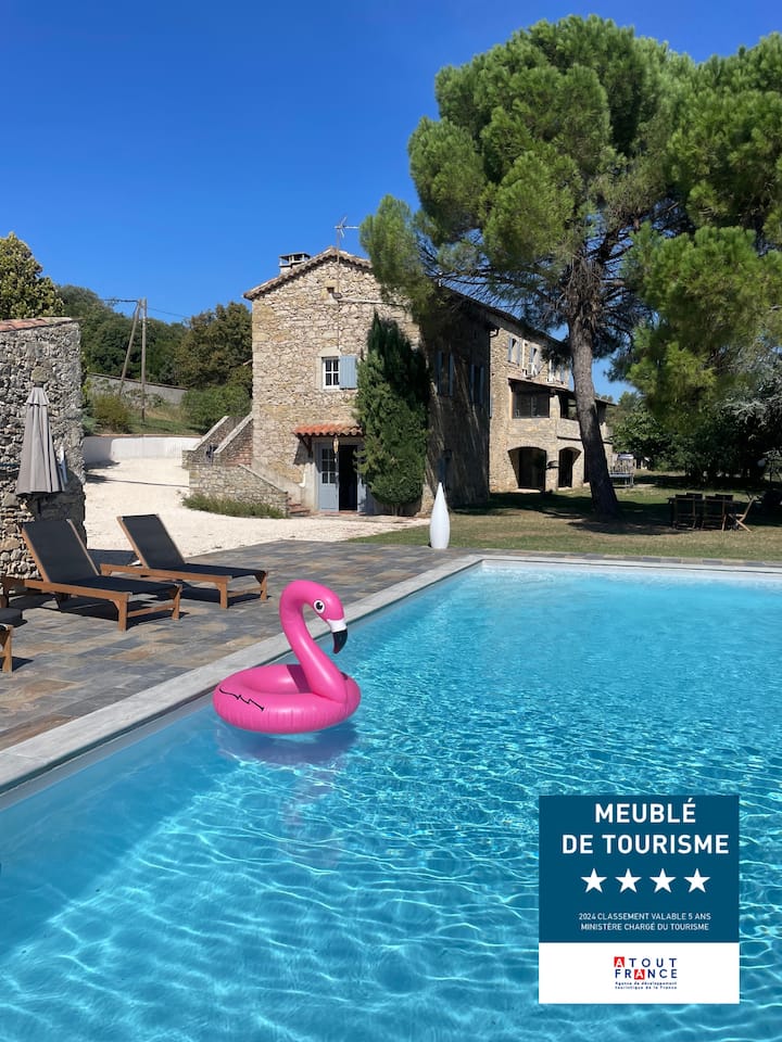 Mas De Rofa: Gîte Charme Piscine Calme & Cévennes - Alès