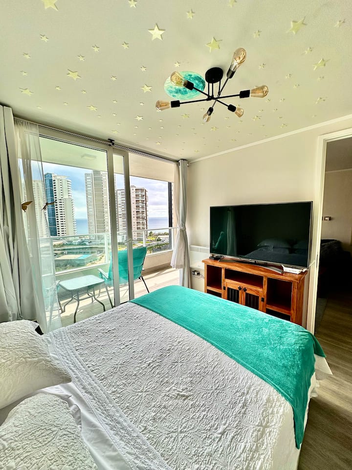 Hermoso Departamento En Concón Con Vista Al Mar - Chile