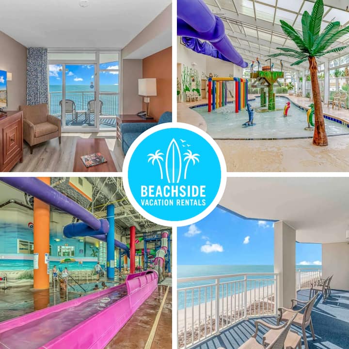 Oceanfront Escape | Endless Views + Waterpark Fun! - Myrtle Beach, SC