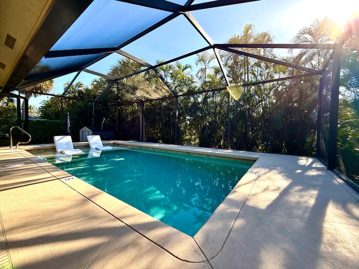 Relax/10 Min Beach/pool Heater/gameroom/ev Charge - Marco Island, FL