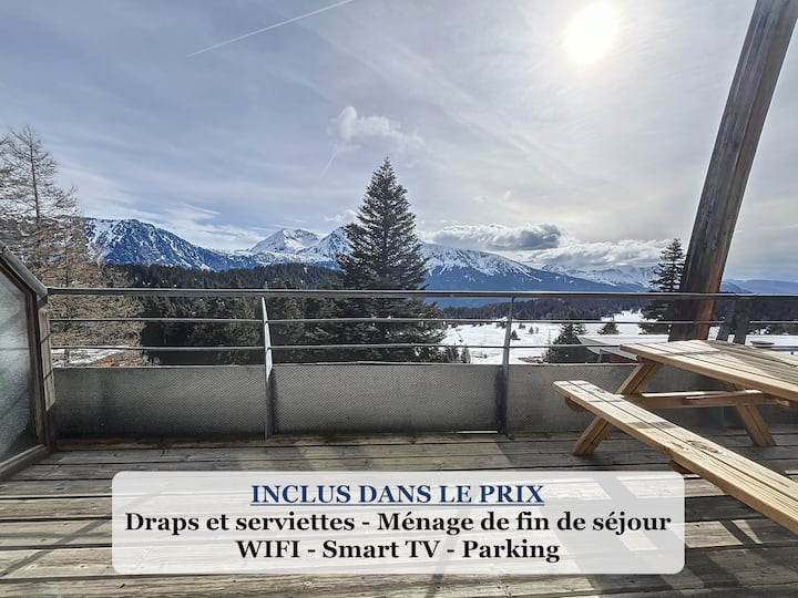 Panorama Plein Sud, 4 Personnes Au Pied Des Pistes - Chamrousse