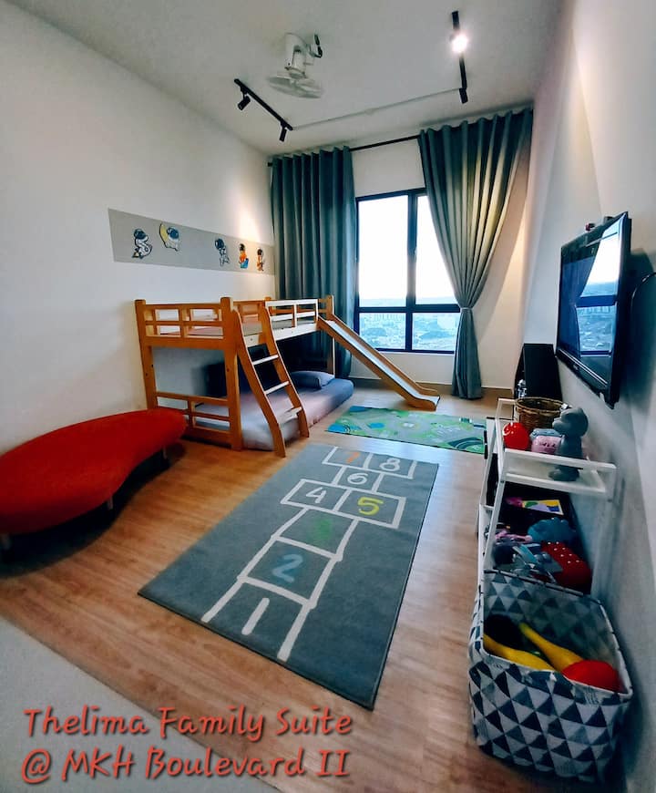 Fun Staycation @ Thelima Family Suite - Kajang