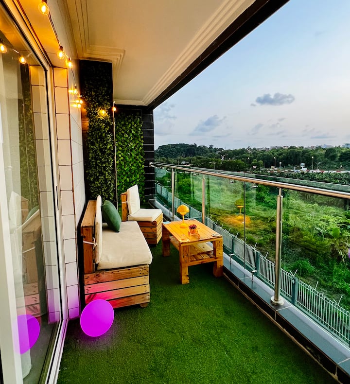 2 Lits | Piscine | Wi-fi | Balcon | Parking - Côte d'Ivoire