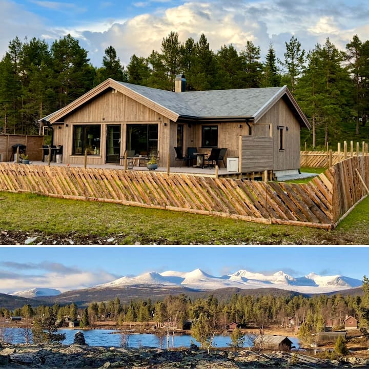 Sjarmerende Fjellhytte Sentralt På Kvamsfjellet - Norvège