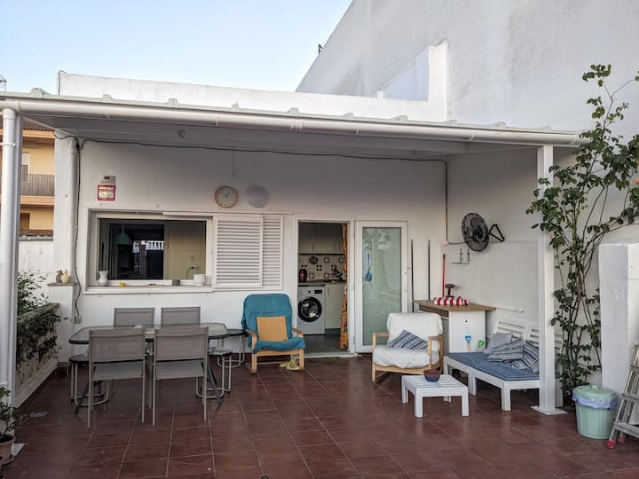 Casa Rústica Tranquila, Playa Camposoto S.fernando - San Fernando