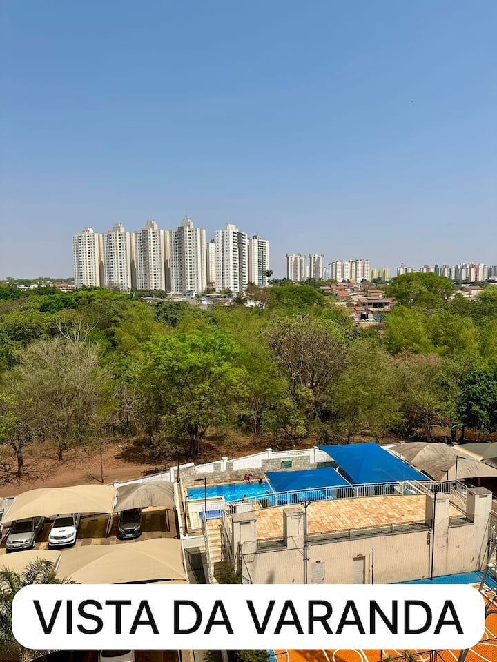 Apto 2/4 Frente Para Parque, Por Do Sol Fantástico - Goiânia