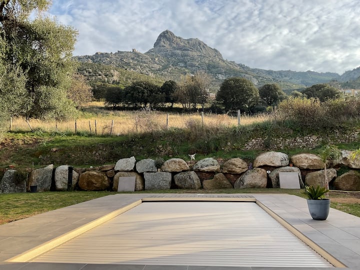 Villa-piscine 6 Pers - Lumio