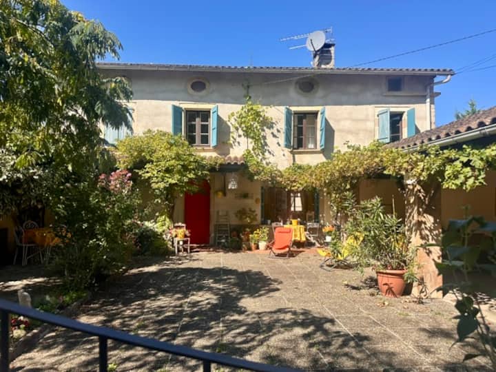 Village House | Patio | Near Cordes & St Antonin - Najac