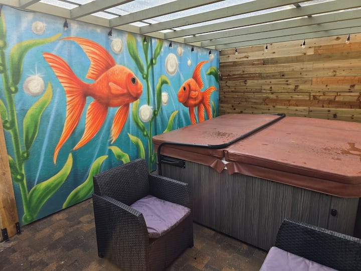 Eden Rose Cottage-hot-tub/jacuzzi Morecambe Bay - 莫克姆