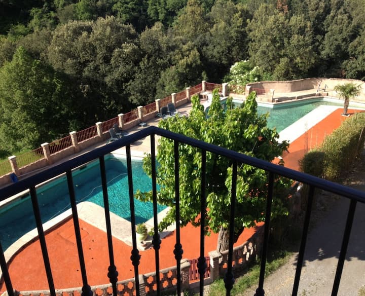 Gîte “Grande Vue” Avec Piscine Mas La Fontanelle - Anduze