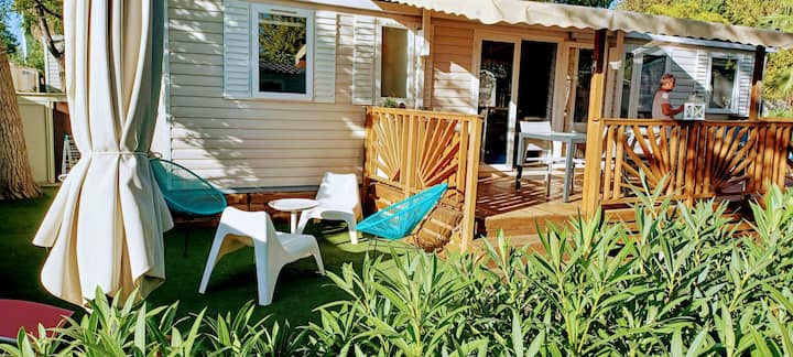 Charmant Mobile Home Disponible En Septembre - Bessan