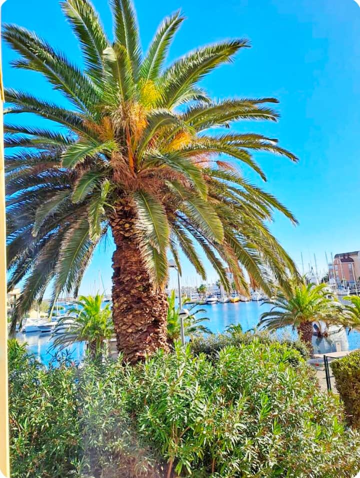 "Gruissan" Appartement Belle Vue Sur Le Port - Gruissan