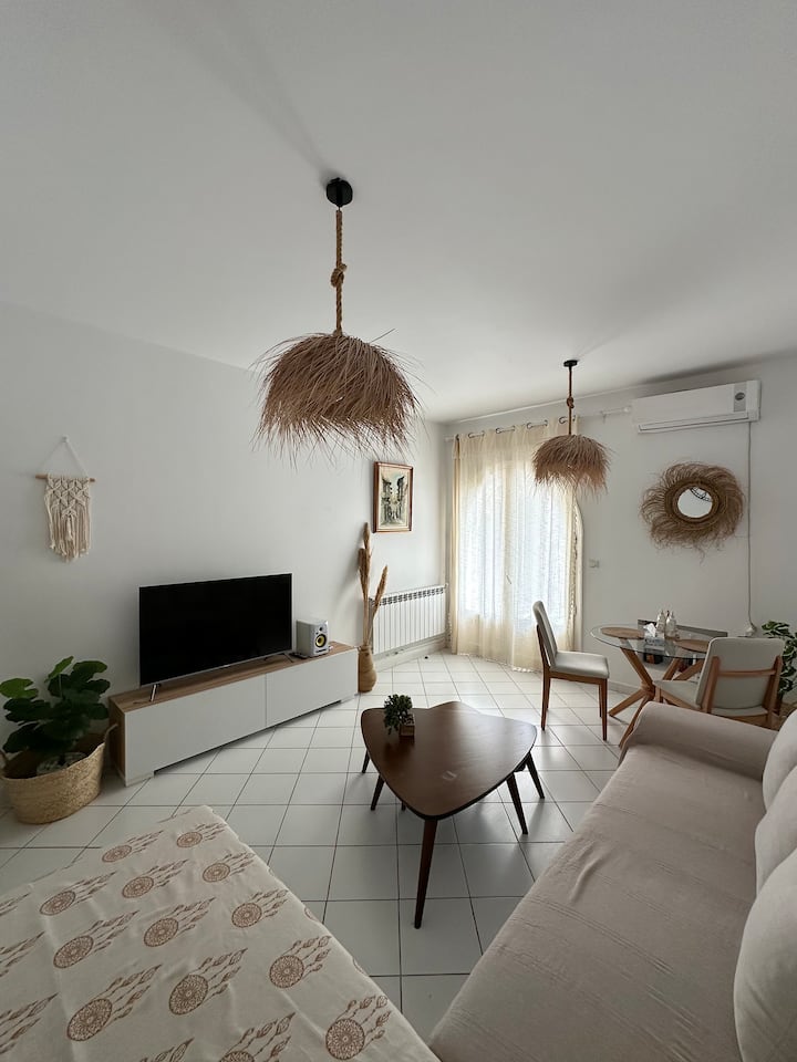 Le Bungalow, Barbecue, Grand Jardin, Vue Sur Mer. - Marsa
