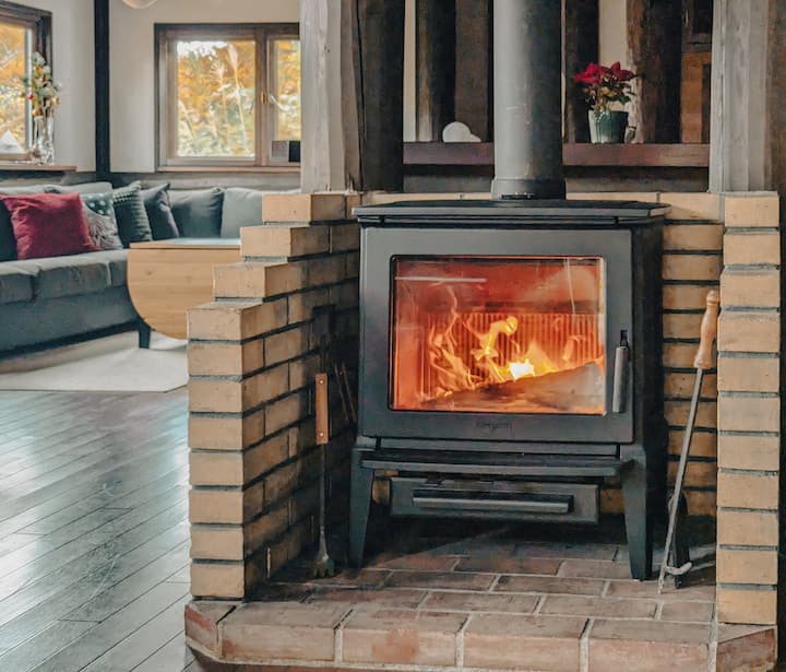 【連泊15%オフ】8名様までok/薪ストーブあり/グループ旅行・家族旅行・女子会に最適! - Lake Biwa