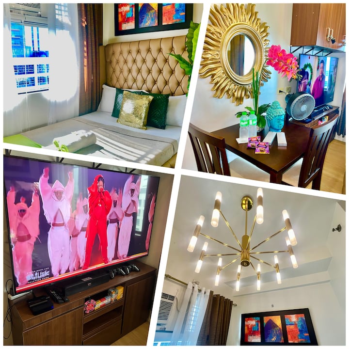 300 Mbps Wifi - 55” Tv Near Bellevue Hotel Alabang - Muntinlupa