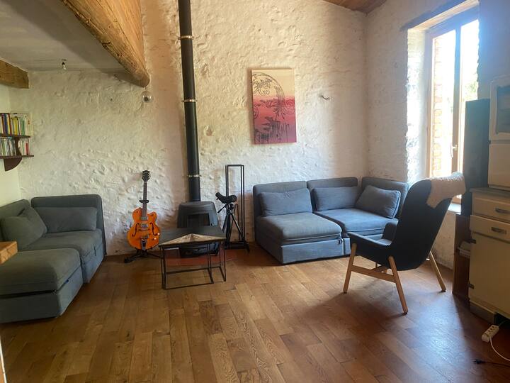 Maison Jardinet Bord De Rivière - Ganges