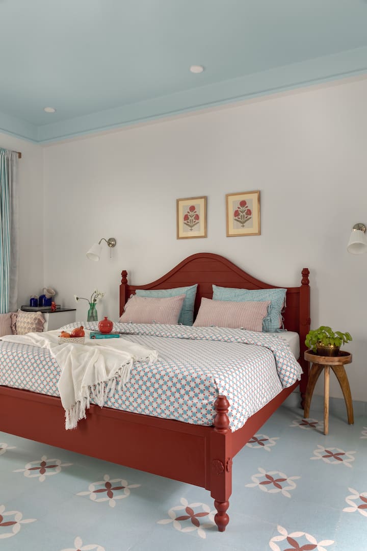 Garden View Balcony Room - Central | Rajan House - India