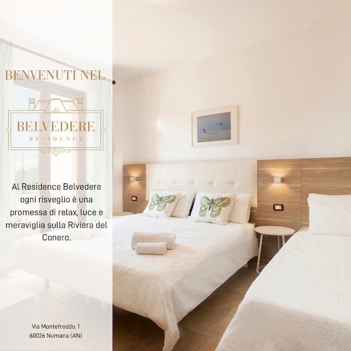 Elegante Trilocale Panoramico Sul Conero 1 - Sirolo