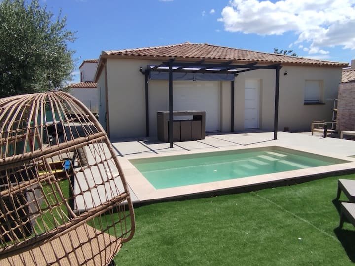 Villa Neuve Avec Piscine - Béziers