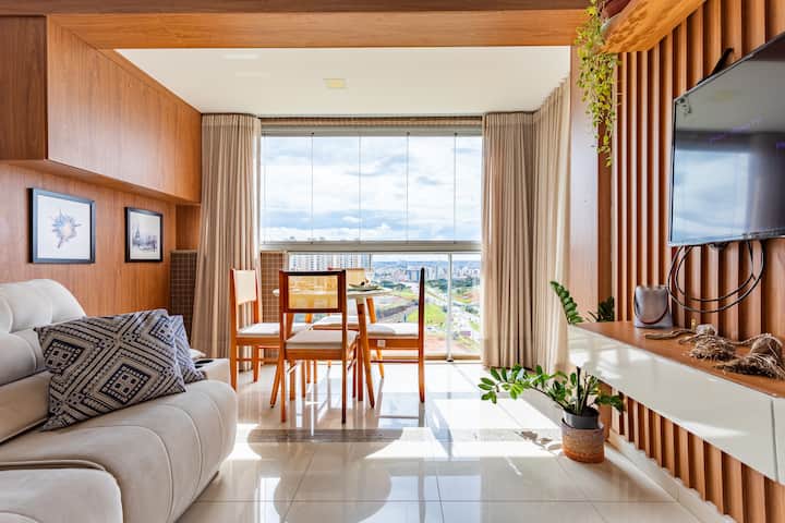 Apt  2 Suítes,  Vista Esplêndida Dfplaza - Brasilia